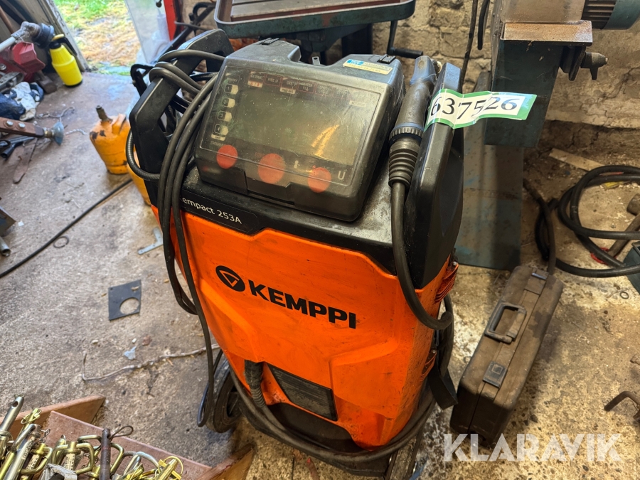 Svejsemaskine Kemppi Kempact 253A, Middelfart, Klaravik aukt