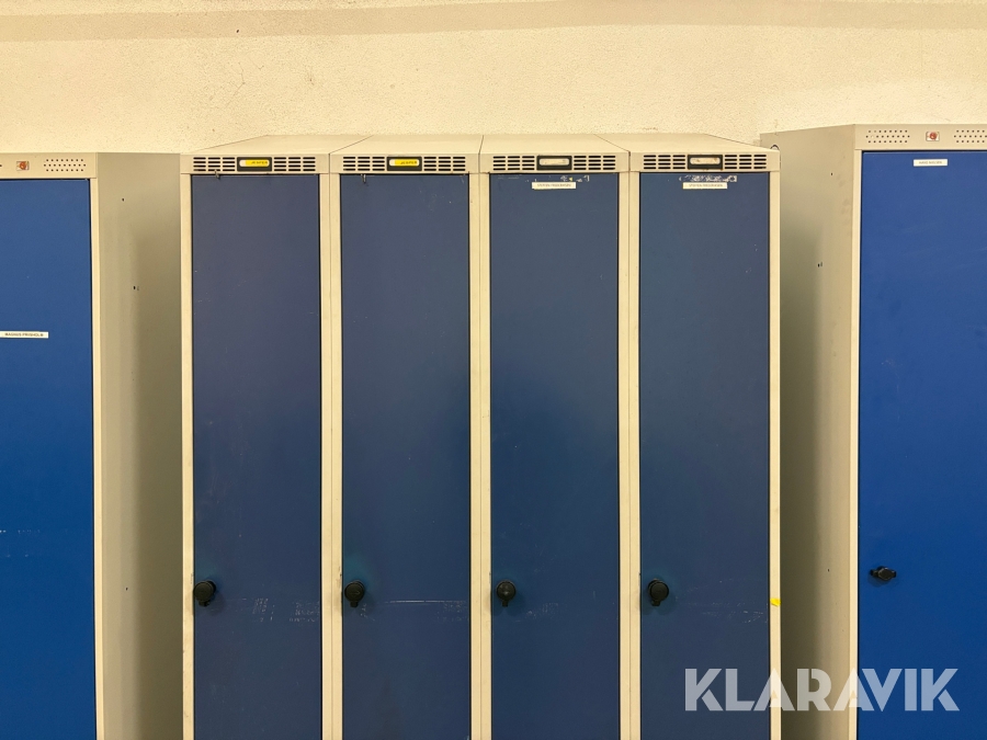 Skabe til omklædningsrum., Vejen, Klaravik auktioner