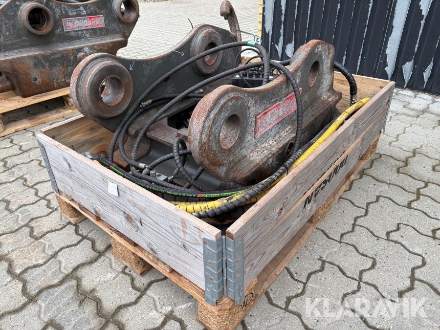 Hydraulisk kobling Oilquick, Kalundborg, Klaravik auktioner