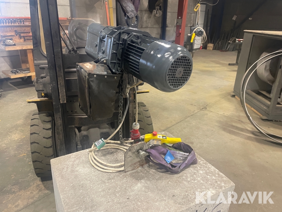 Talje Stahl 500kg, Hedensted, Klaravik auktioner