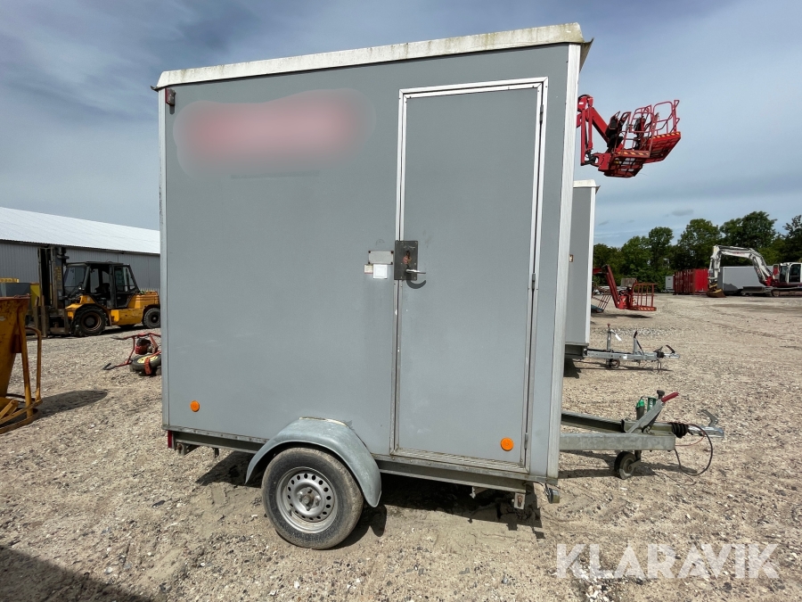Toilet- og badevogn Scanvogn, Rebild, Klaravik auktioner