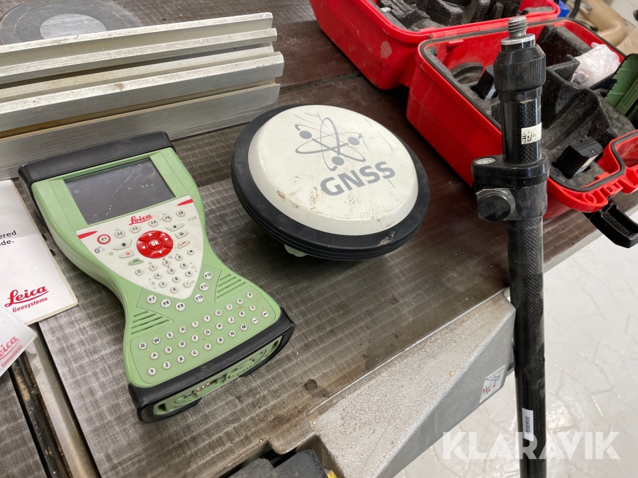 GPS Geosystem Leica CS15 GS14, Roskilde, Klaravik auktioner