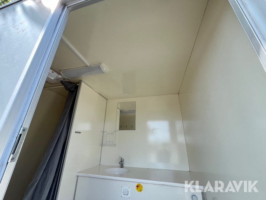 Bad/toilet vogn Scanvogn 750 kg, Holbæk, Klaravik auktioner
