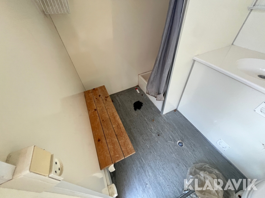 Bad/toilet vogn Scanvogn 750 kg, Holbæk, Klaravik auktioner