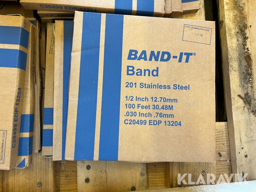 Kabelbånd Band-it C20499, Rebild, Klaravik auktioner
