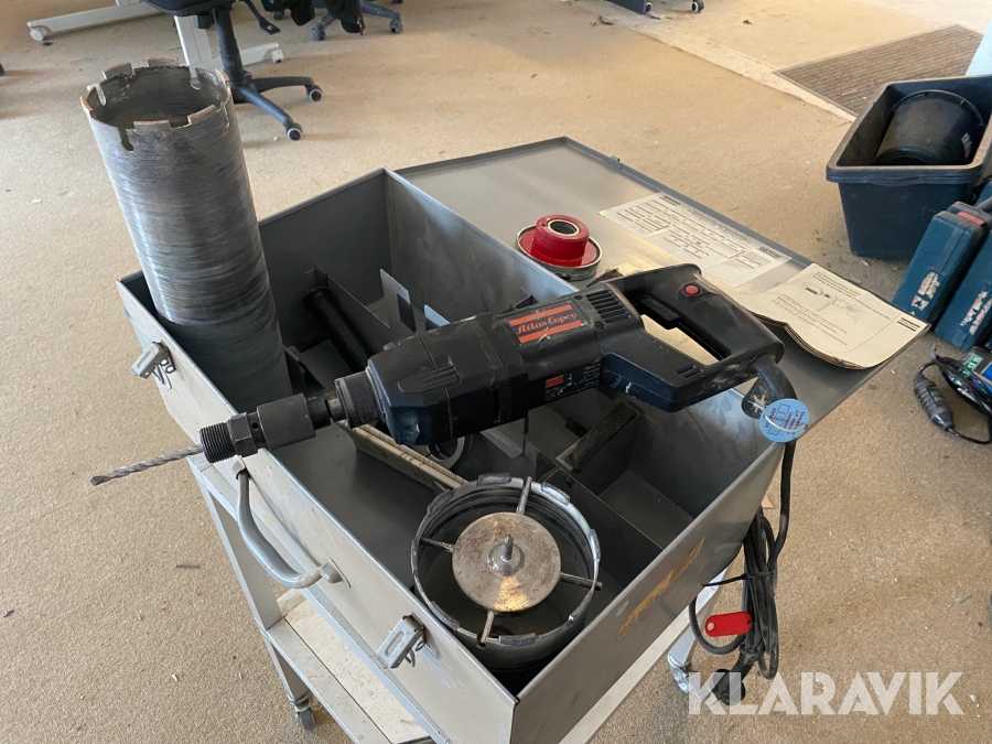 Kerneboremaskine Atlas copco Dsbe 1, Holbæk, Klaravik auktio