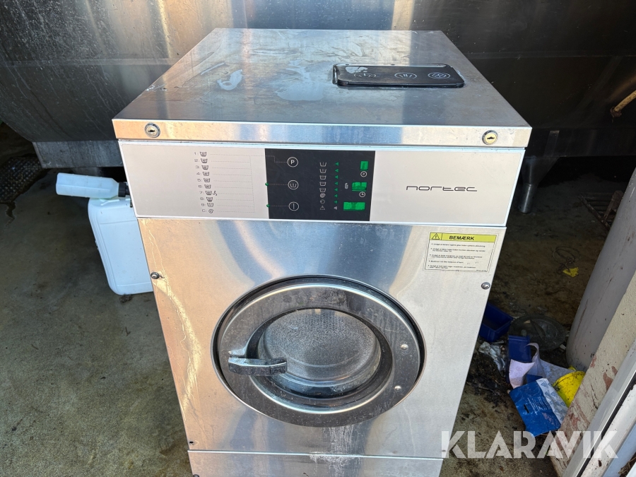 Vaskemaskine Nortec RS10, Esbjerg, Klaravik auktioner