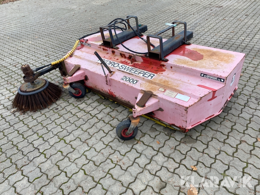 Fejekost med opsamler Hydro-sweeper 2000, Ikast-Brande, Klar