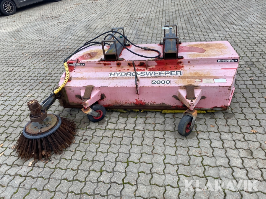 Fejekost med opsamler Hydro-sweeper 2000, Ikast-Brande, Klar