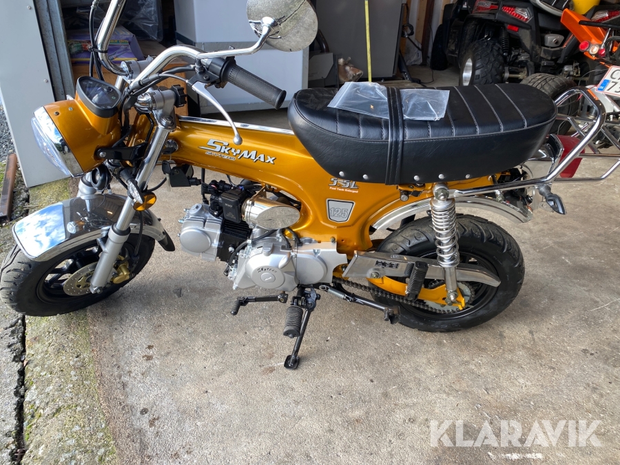 Motorcykel 125 cc Sky Max, Haderslev, Klaravik auktioner