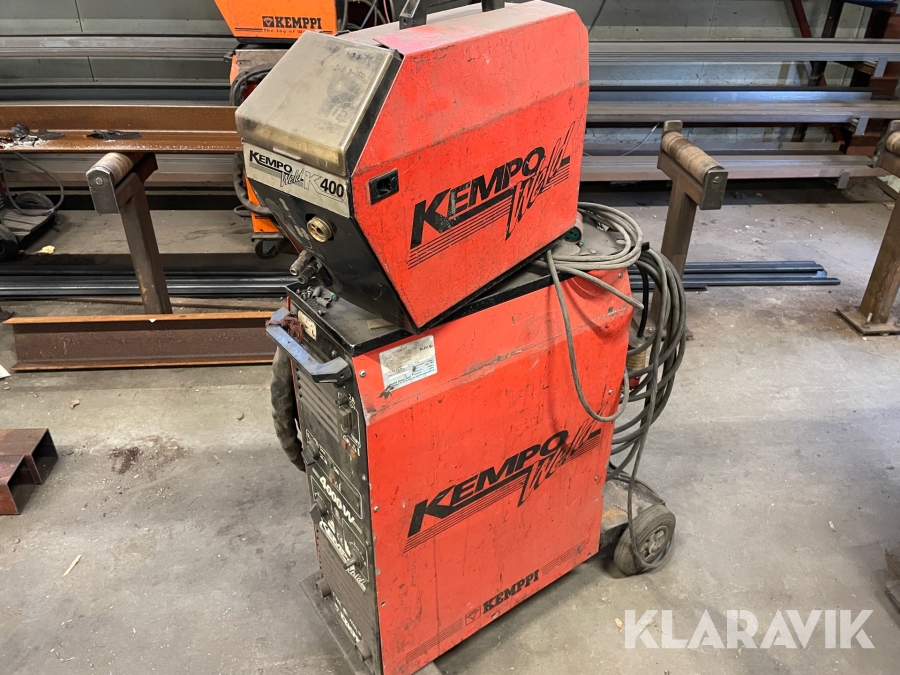 Svejsemaskiner Kemppi K 400, Odense, Klaravik auktioner