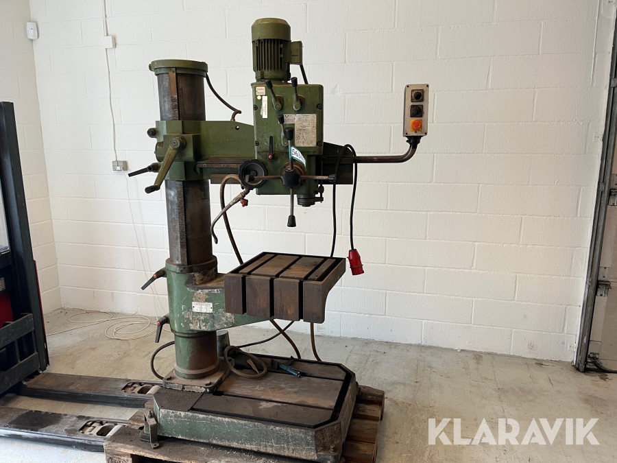 Radialboremaskine Modig Type rbm 28 b, Holbæk, Klaravik aukt