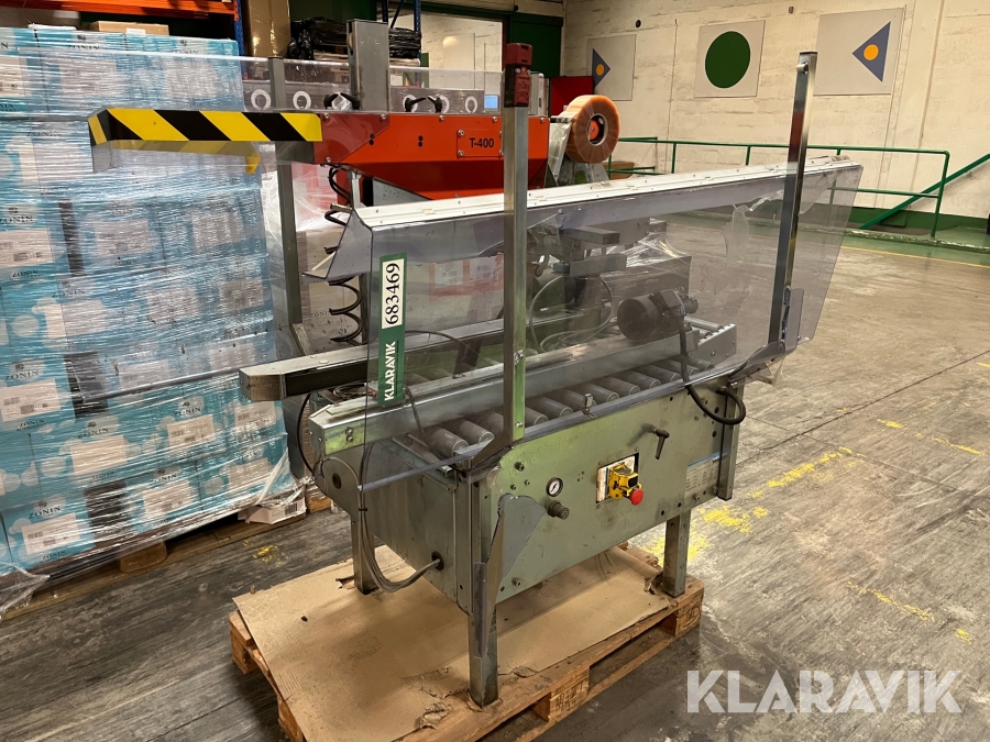Tape maskine Soco system T-400, Ishøj, Klaravik auktioner
