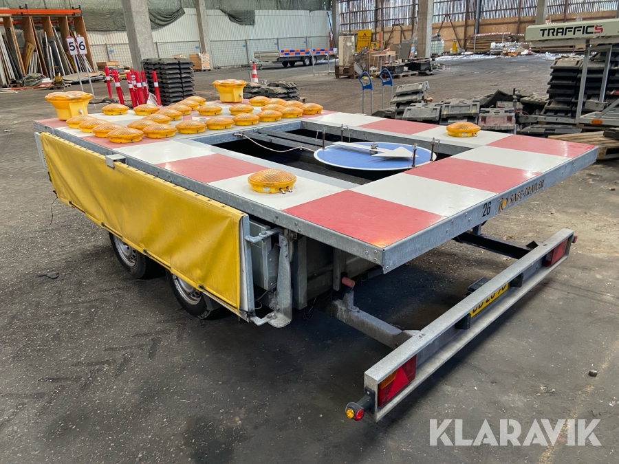 Tavlevogn Safetrailer, Roskilde, Klaravik auktioner