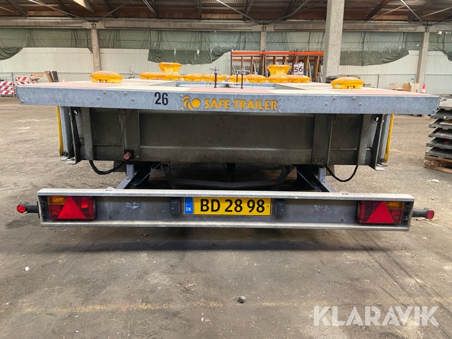 Tavlevogn Safetrailer, Roskilde, Klaravik auktioner