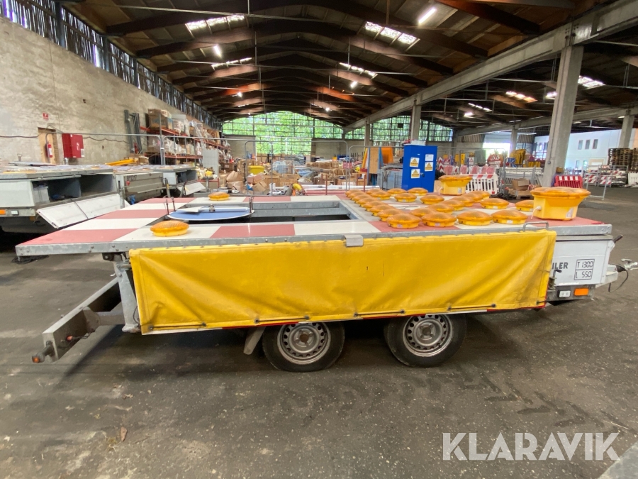 Tavlevogn Safetrailer, Roskilde, Klaravik auktioner