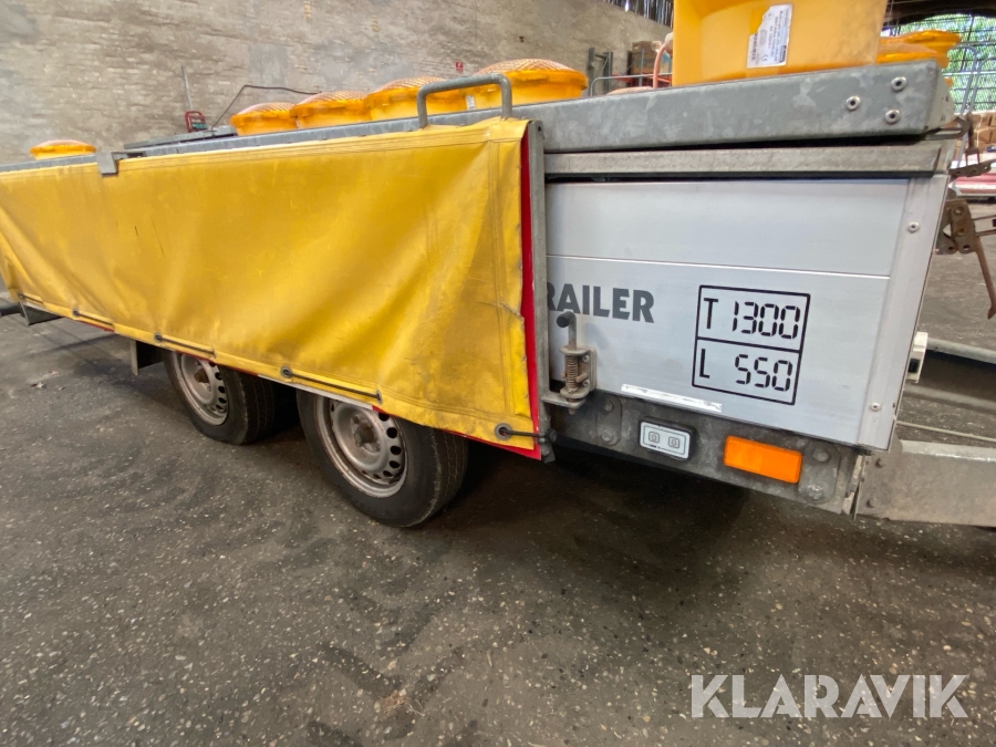 Tavlevogn Safetrailer, Roskilde, Klaravik auktioner