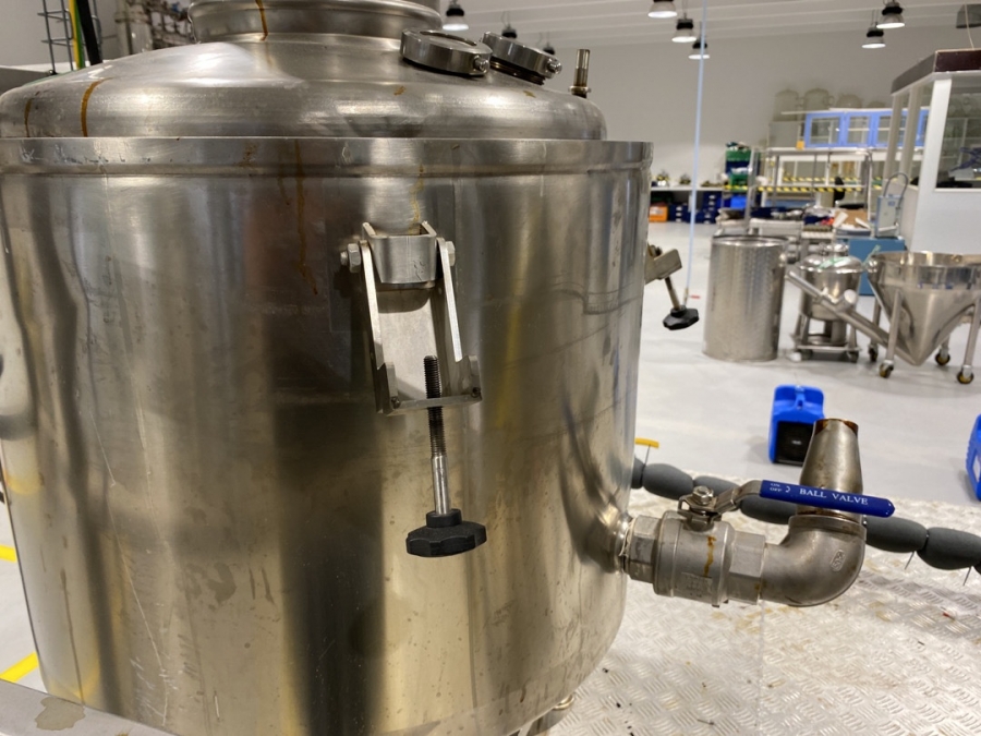 Rustfri stål beholder