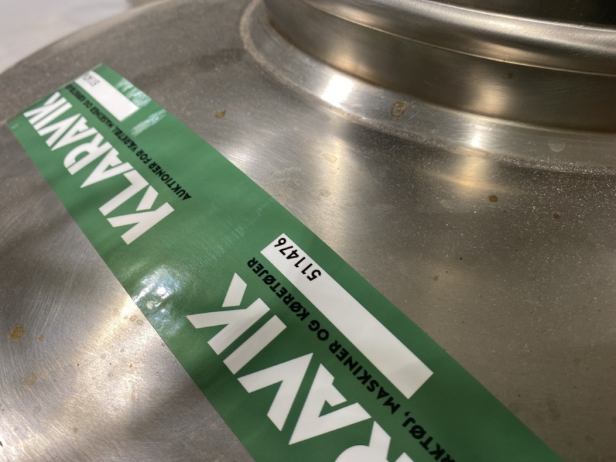 Rustfri stål beholder