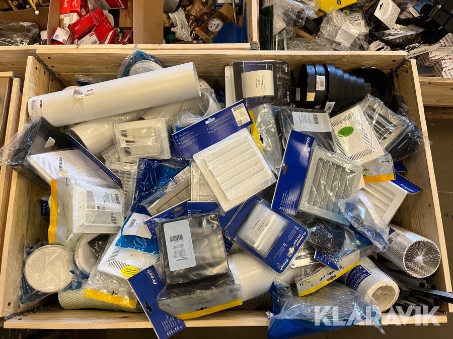 Opbygning af ventilation Blandet lot, Rebild, Klaravik aukti