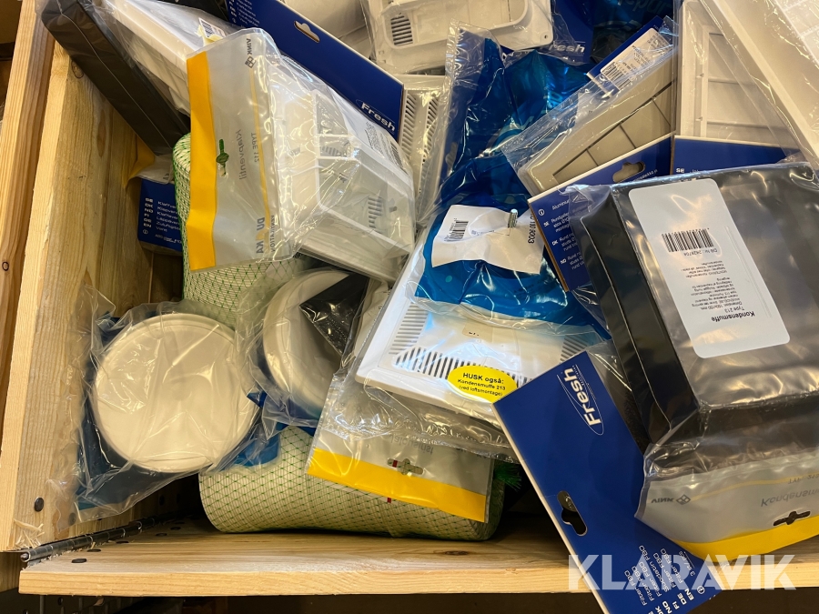 Opbygning af ventilation Blandet lot, Rebild, Klaravik aukti