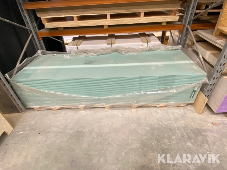 Gipsplader - 13x900x2700, Ringsted, Klaravik auktioner
