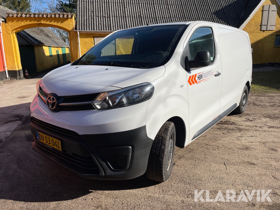 Varebil Toyota Proace, Middelfart, Klaravik auktioner