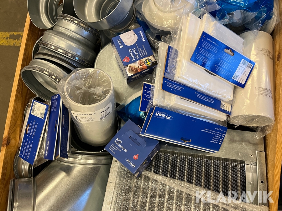 Ventilation Blandet lot , Rebild, Klaravik auktioner