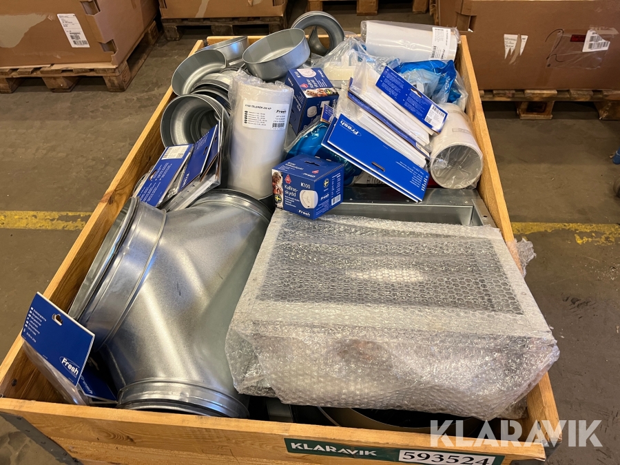 Ventilation Blandet lot , Rebild, Klaravik auktioner