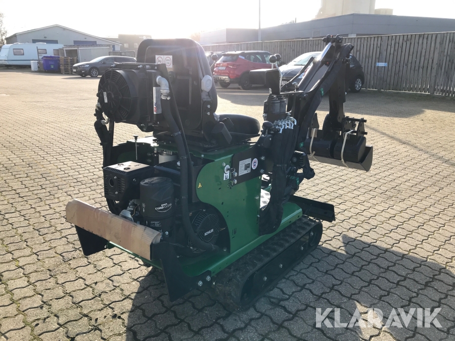 Minigraver Chargeur Plus MPT-72-1200-P+, Slagelse, Klaravik