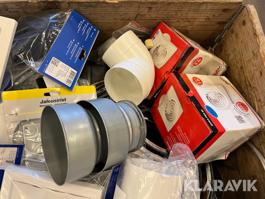 Ventilation Blandet lot , Rebild, Klaravik auktioner