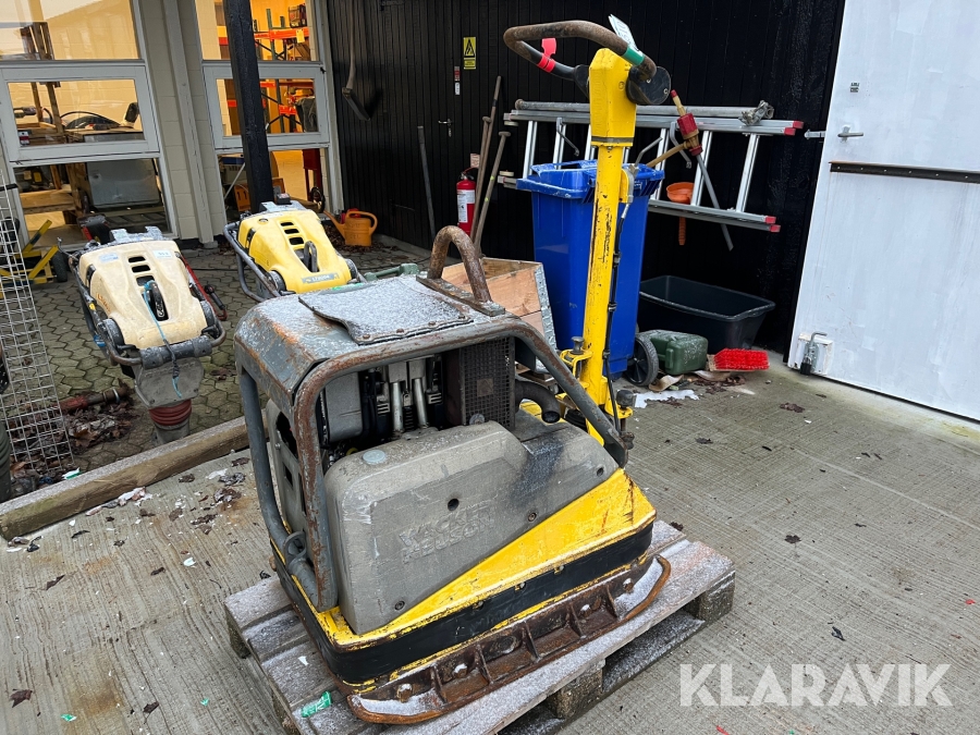 Pladevibrator Wacker Neuson DPU 6555he, Holbæk, Klaravik auk