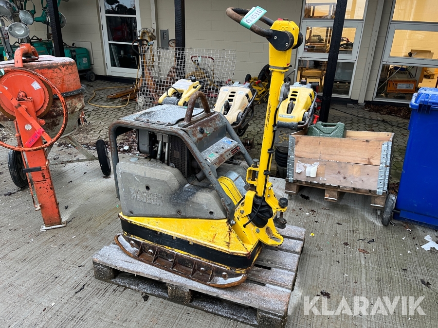 Pladevibrator Wacker Neuson DPU 6555he, Holbæk, Klaravik auk