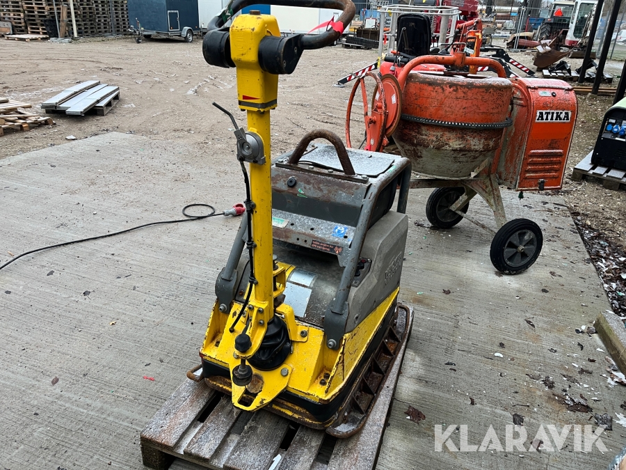 Pladevibrator Wacker Neuson DPU 6555he, Holbæk, Klaravik auk