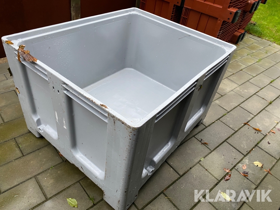 4 stk Plastkar Europlast CTR3, Skanderborg, Klaravik auktion