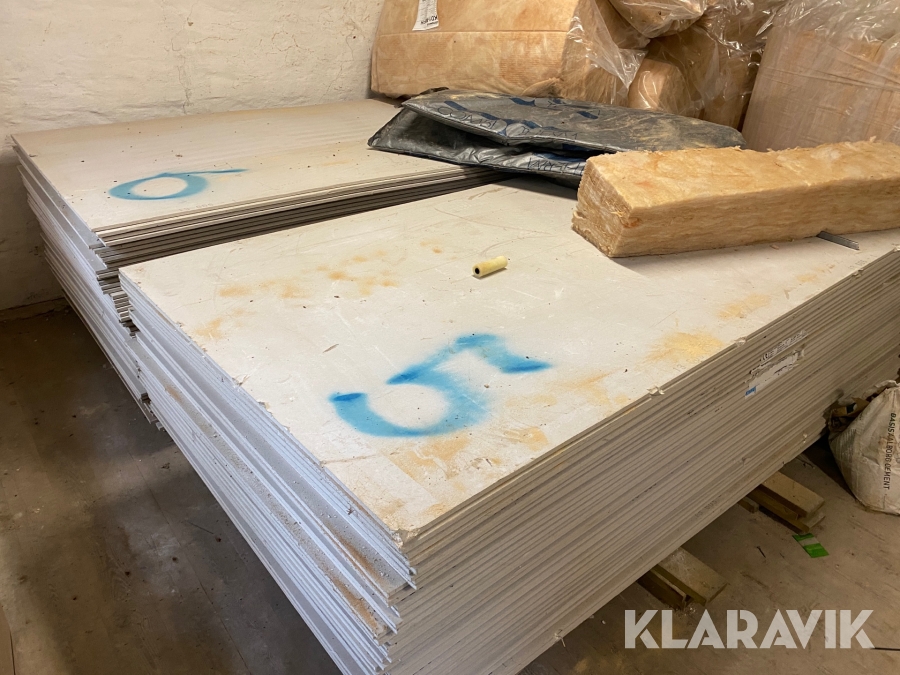 Gipsplader, Skanderborg, Klaravik auktioner