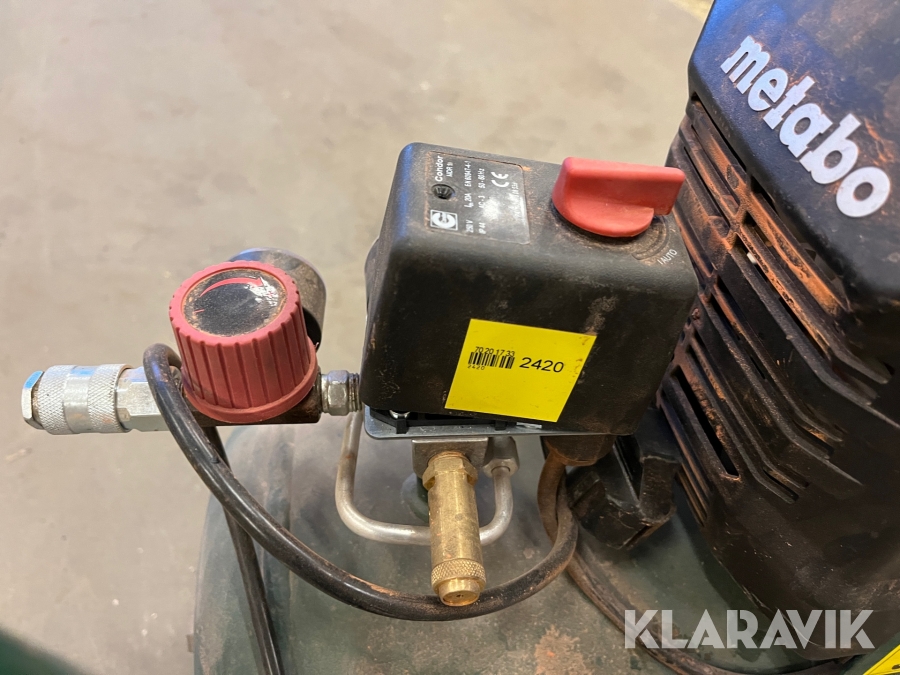 Kompressor Metabo Basic 250-24W, Rebild, Klaravik auktioner