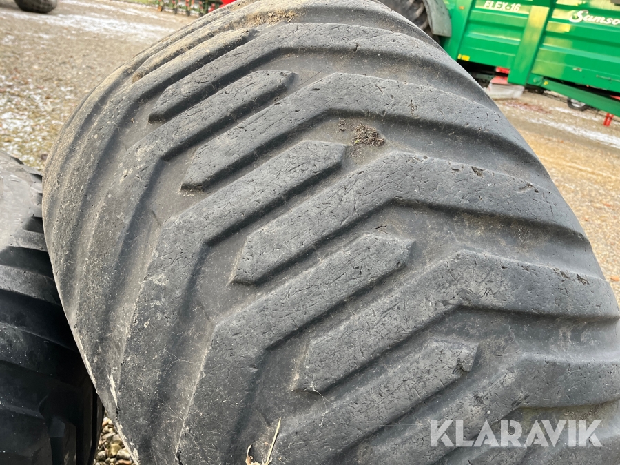 2 stk vognhjul 600/50-22,5 Trelleborg, Varde, Klaravik aukti