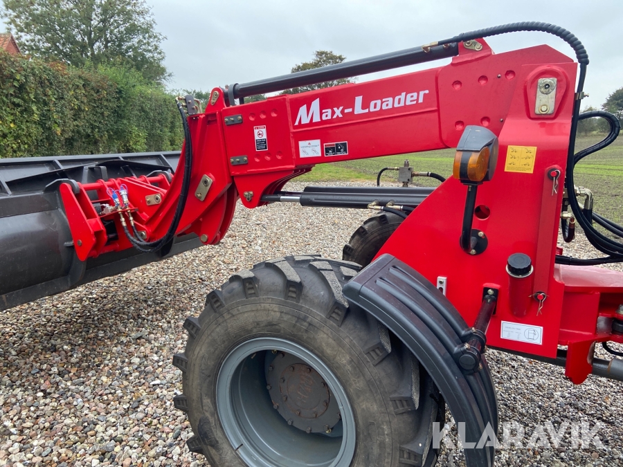 Teleskoplæsser Max Loader 825T, Langeland, Klaravik auktione