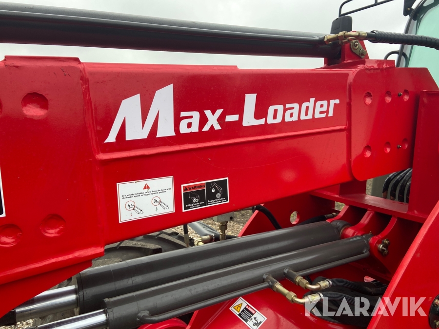 Teleskoplæsser Max Loader 825T, Langeland, Klaravik auktione
