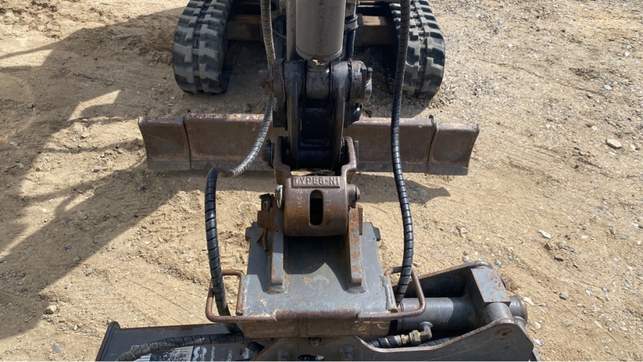 Gravemaskine 2 t med MOBA 1 D Styring