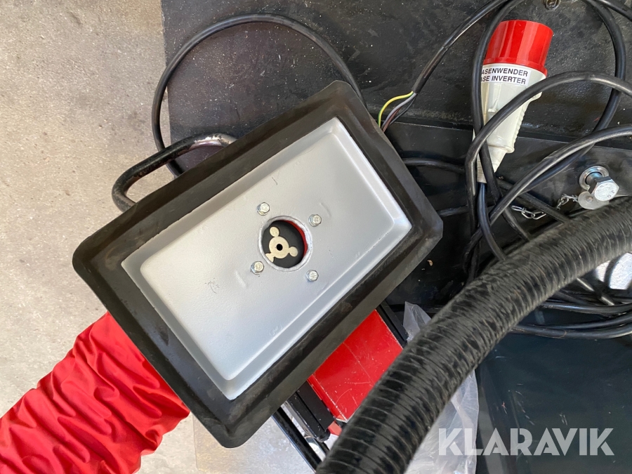 Vacuum svingkran AL VAC Goldswing, Sønderborg, Klaravik auk