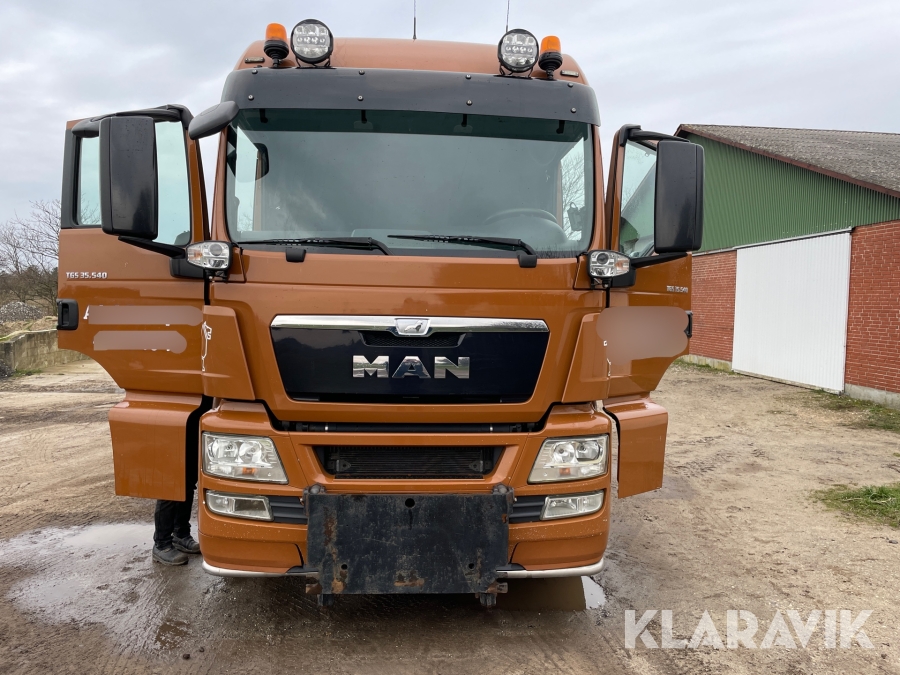 Lastbil MAN TGS35.540, Jammerbugt, Klaravik auktioner
