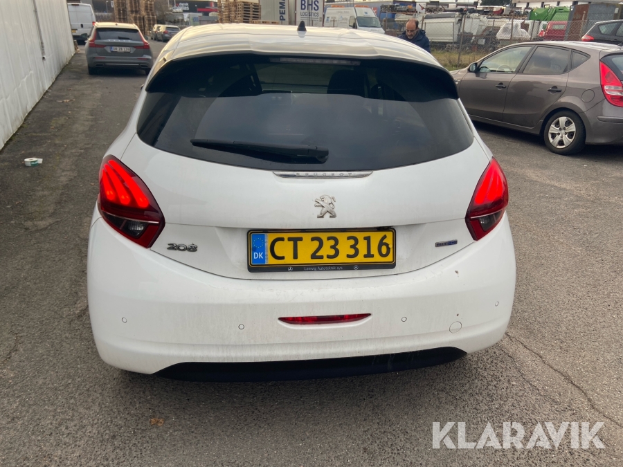 Personbil Peugeot 208 Blue hdi, Brøndby, Klaravik auktioner