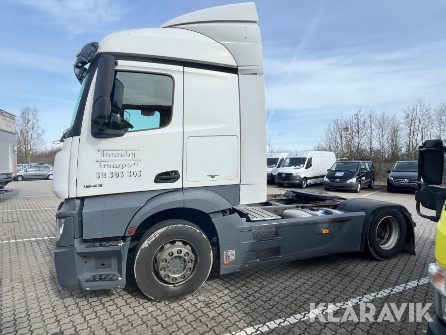 Lastbil Mercedes-Benz Actros 1843, Greve, Klaravik auktioner