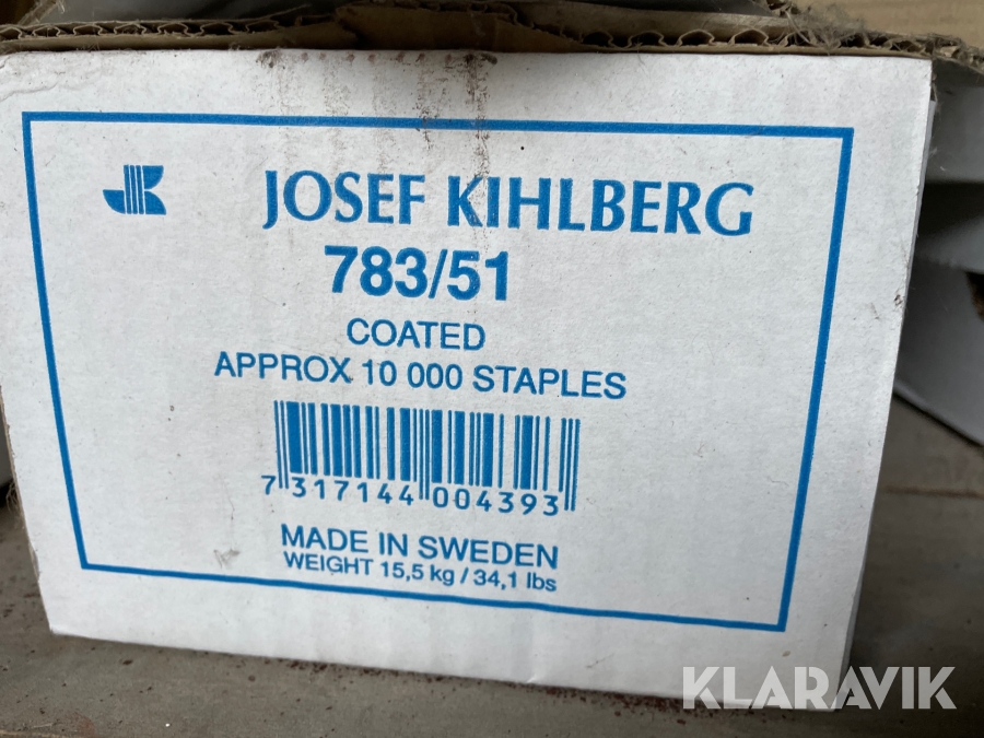 Klammer Josef Kihlberg, Odense, Klaravik auktioner