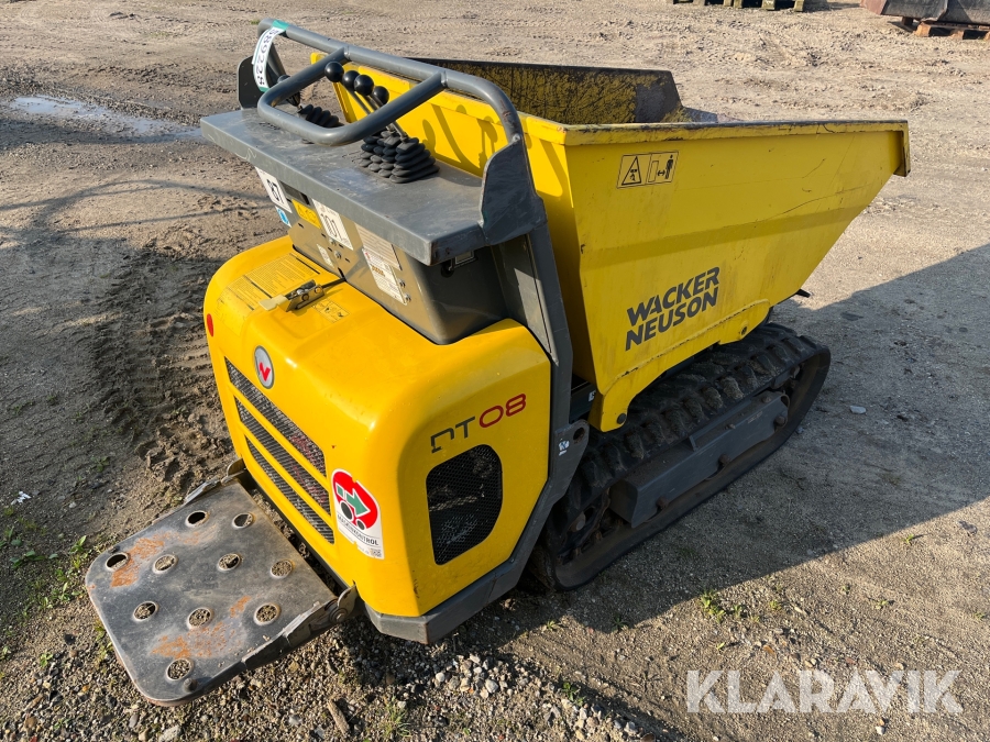 Motorbør på bælter Wacker neuson DT 08, Rebild, Klaravik auk