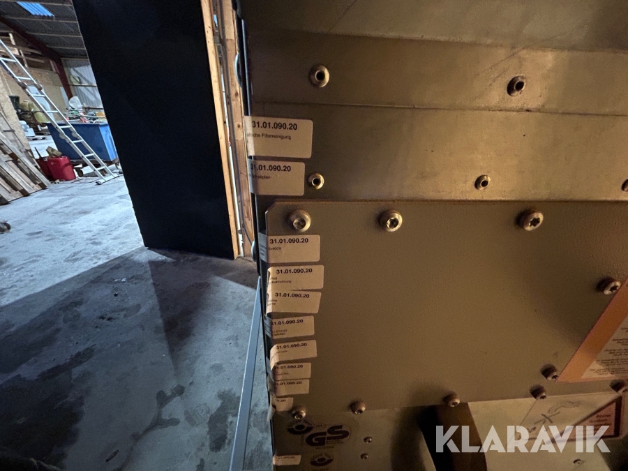 Udsugningssystem Felder Rl160, Vordingborg, Klaravik auktion