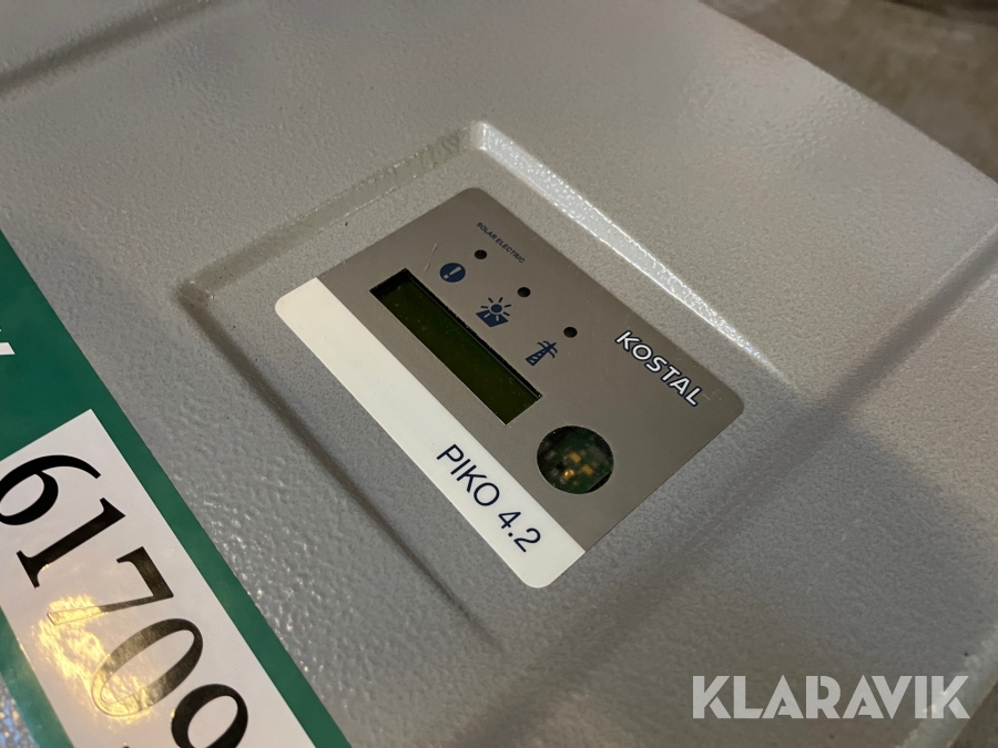 Solcelle inverter PIKO 4.2, Skive, Klaravik auktioner