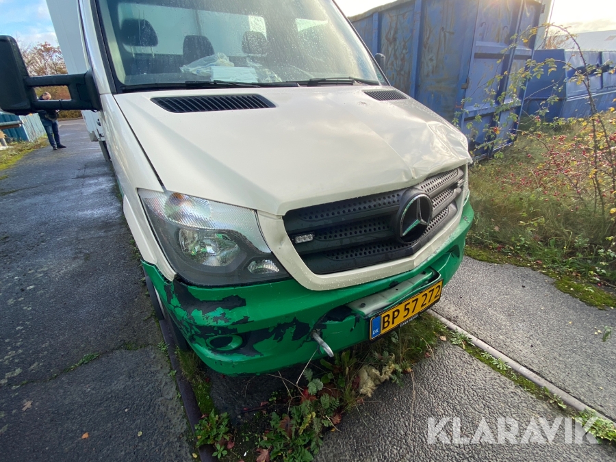 Lastbil Mercedes-Benz Sprinter, Roskilde, Klaravik auktioner